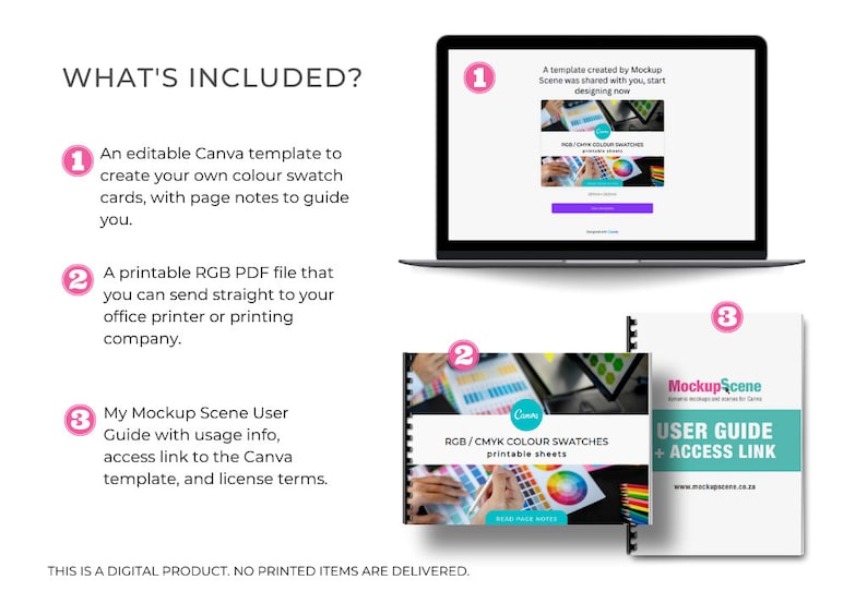 84 Printable Colour Reference Cards Canva Template Printable Colour ...