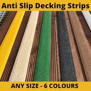 Non Slip Strips for Ramps, Stairs, Garden Decking and Slippery Jetty ...