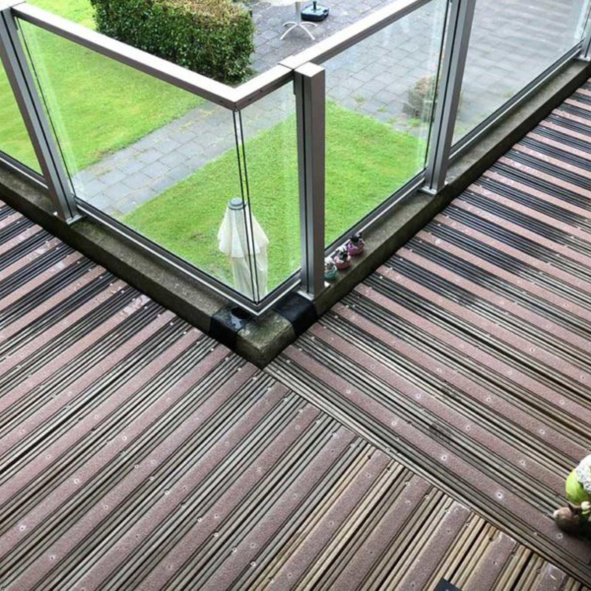 Anti Slip Decking Strips All SIZES & COLOURS With Pre Drilled Holes and ...