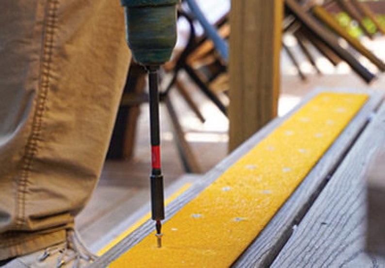 Medium Grit Non-slip Decking Strips 600mm X for Timber Decking - Etsy UK