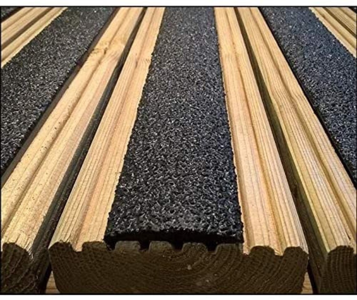 Anti Slip Decking Strips All SIZES & COLOURS With Pre Drilled Holes and ...