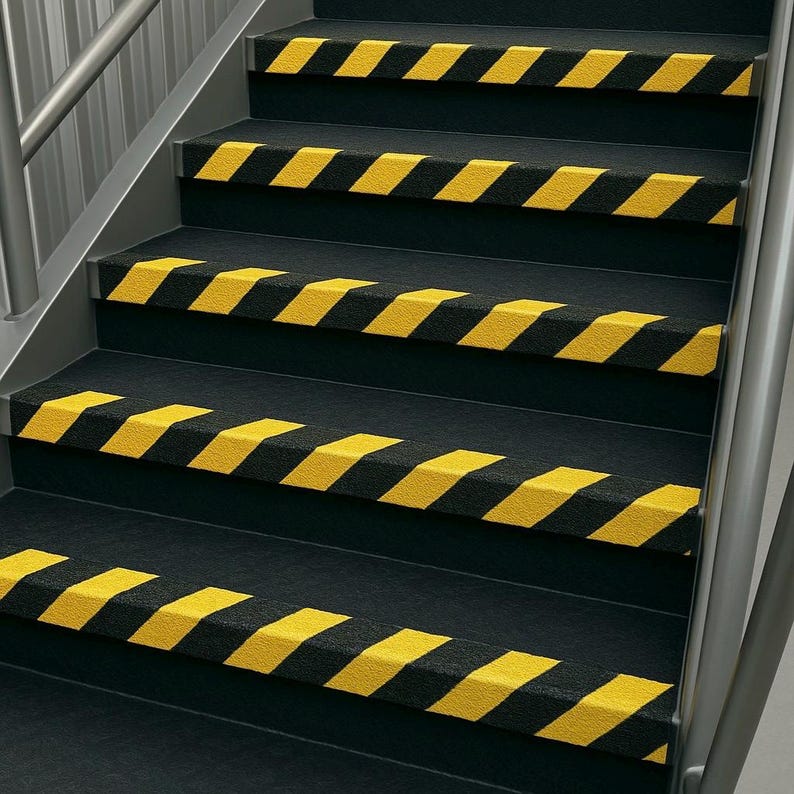 Anti-slip GRP Stair Nosing | Heavy-duty Safety Tread for Timber ...