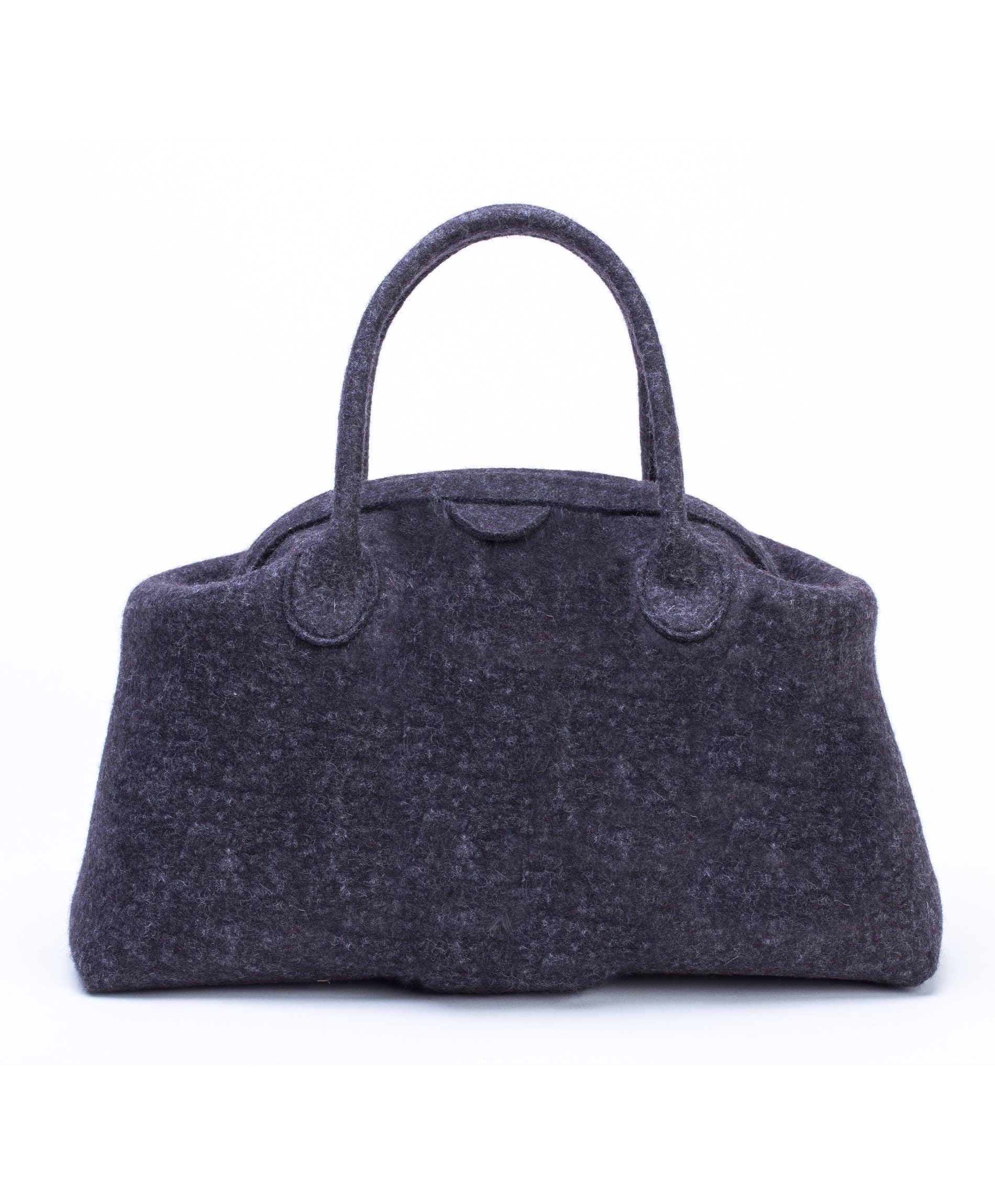 Grey Color Handbag, Top Handle Bag, Weekender Bag for Woman, Bag for ...