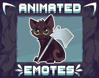 Animated Emote - White Flag Surrender - Snowshoe Cat - Twitch Emotes ...