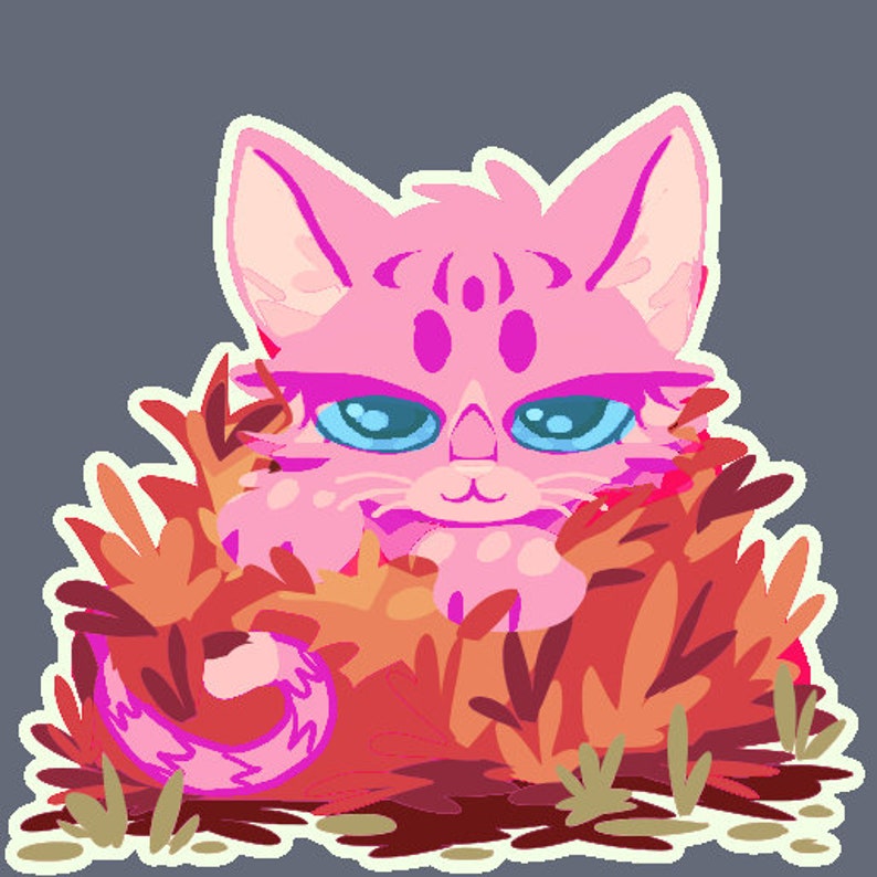 6 ANIMATED Emotes Bundle Cat Pack - Autumn/fall Kitty-love Heart-twitch ...
