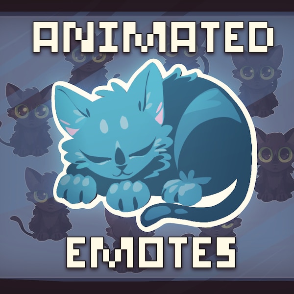 Russian Blue Emotes - Etsy Australia