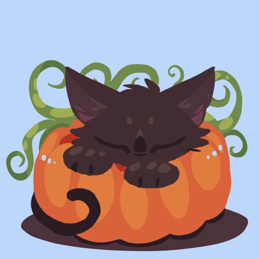 6 ANIMATED Emotes Bundle Cat Pack - Autumn/fall Kitty-love Heart-twitch ...