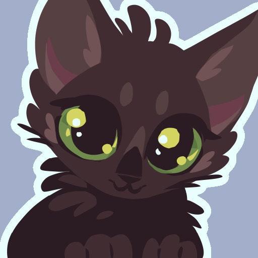 Animated Emote - Black Cat - Catjam - Musical Happy Dancing Cat ...