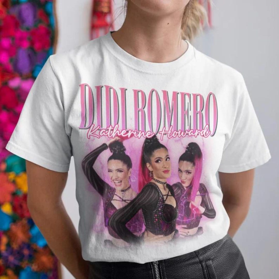 Didi Romero Katherine Howard T-shirt: 90s Retro Six Broadway Musical - Etsy