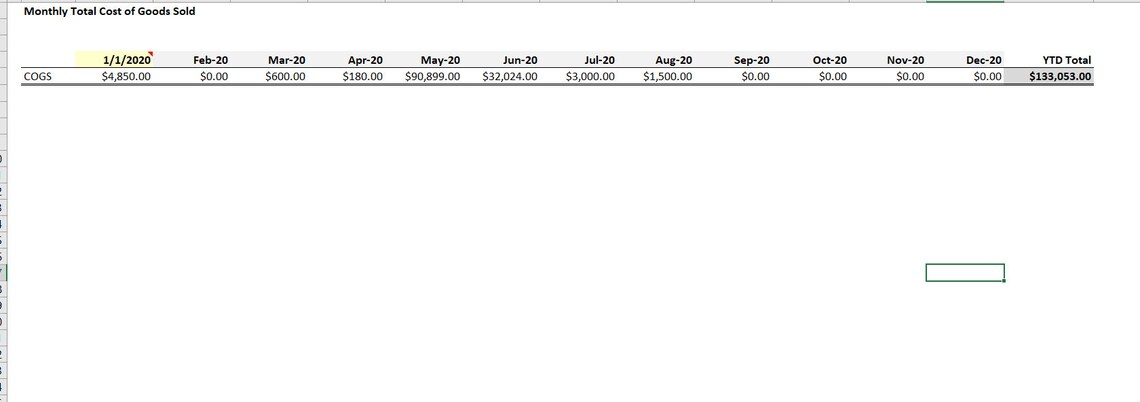 FIFO COGS Calculator - Etsy
