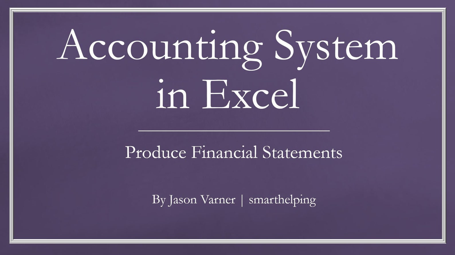 Excel Accounting System / General Ledger Accrual or Cash - Etsy