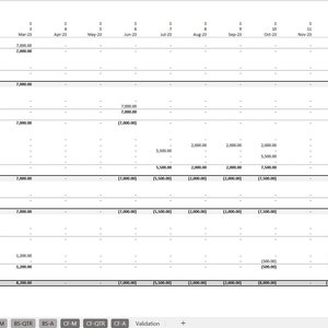 Excel Accounting System / General Ledger - Accrual or Cash Basis - Etsy