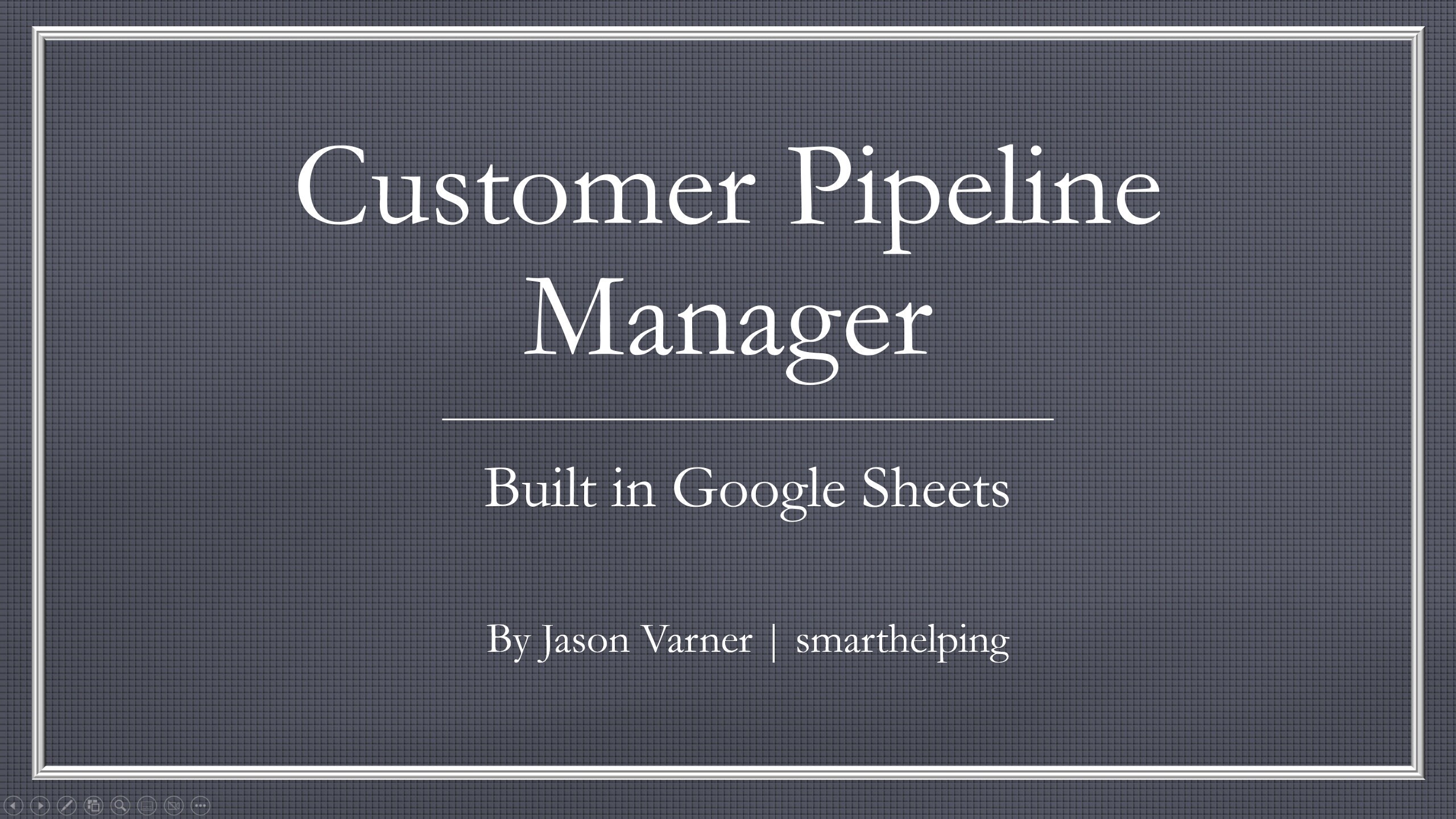 Customer Pipeline Manager: Google Sheets Template - Etsy