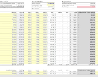 Employee Payroll Calculator, Payroll Timesheet Calculator, Payroll ...