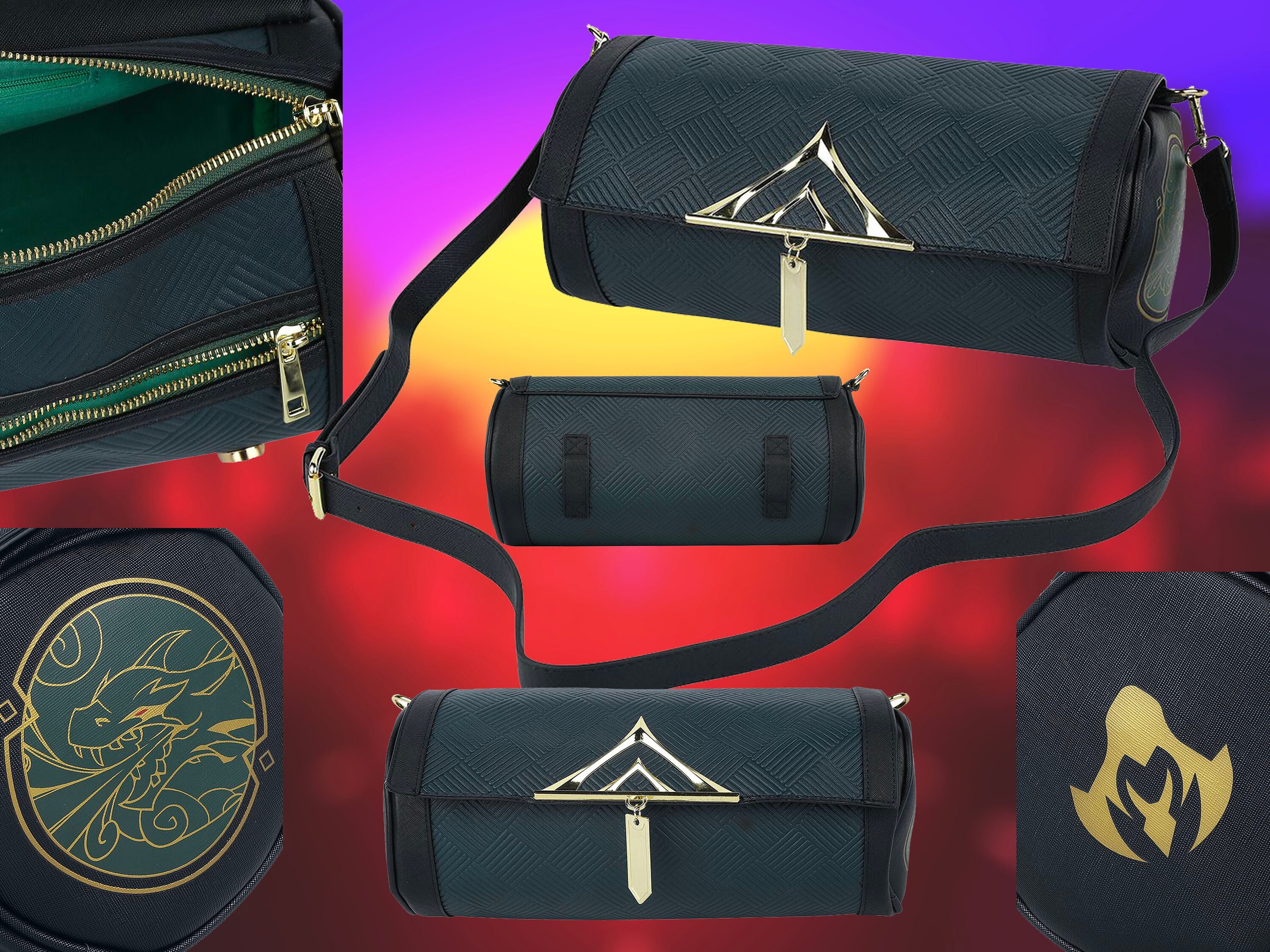 League of Legends LOL Crossbody Shoulderbag Belt Bag Handbag Ahri Jinx ...