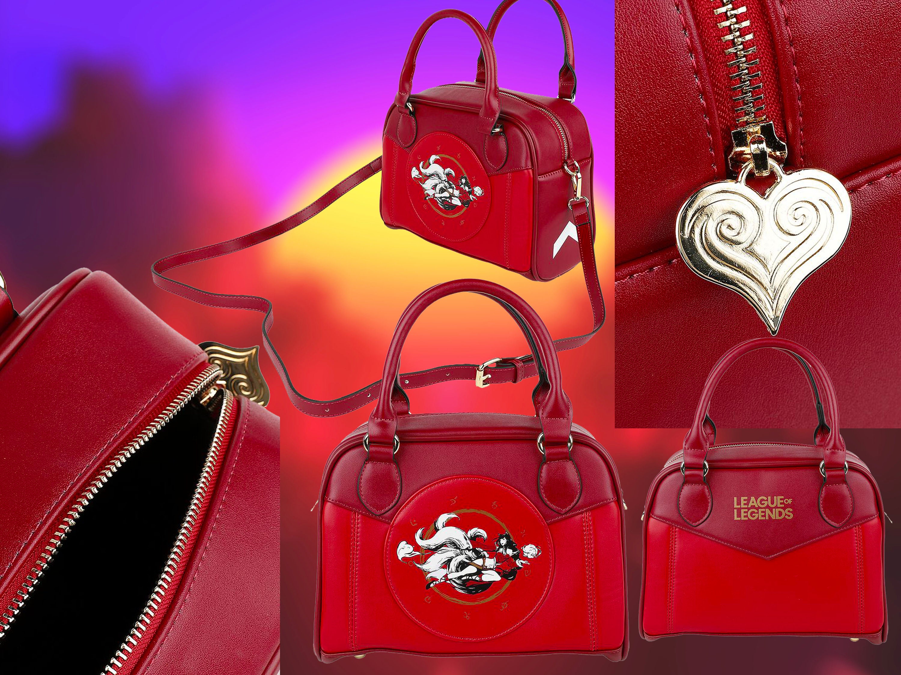 League of Legends LOL Crossbody Shoulderbag Belt Bag Handbag Ahri Jinx ...