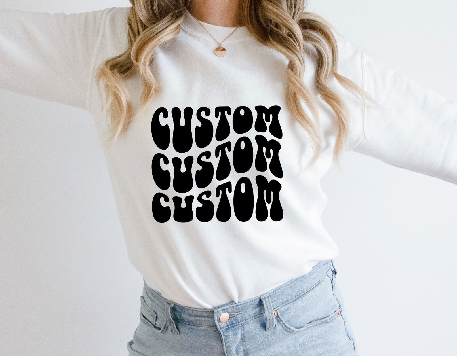 Letras onduladas personalizadas SVG PNG EPS Dxf Letras - Etsy España