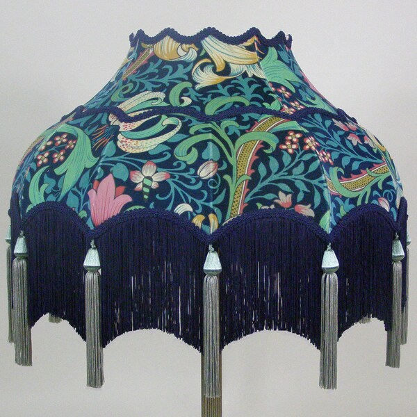 Fringed Lampshade - Etsy UK