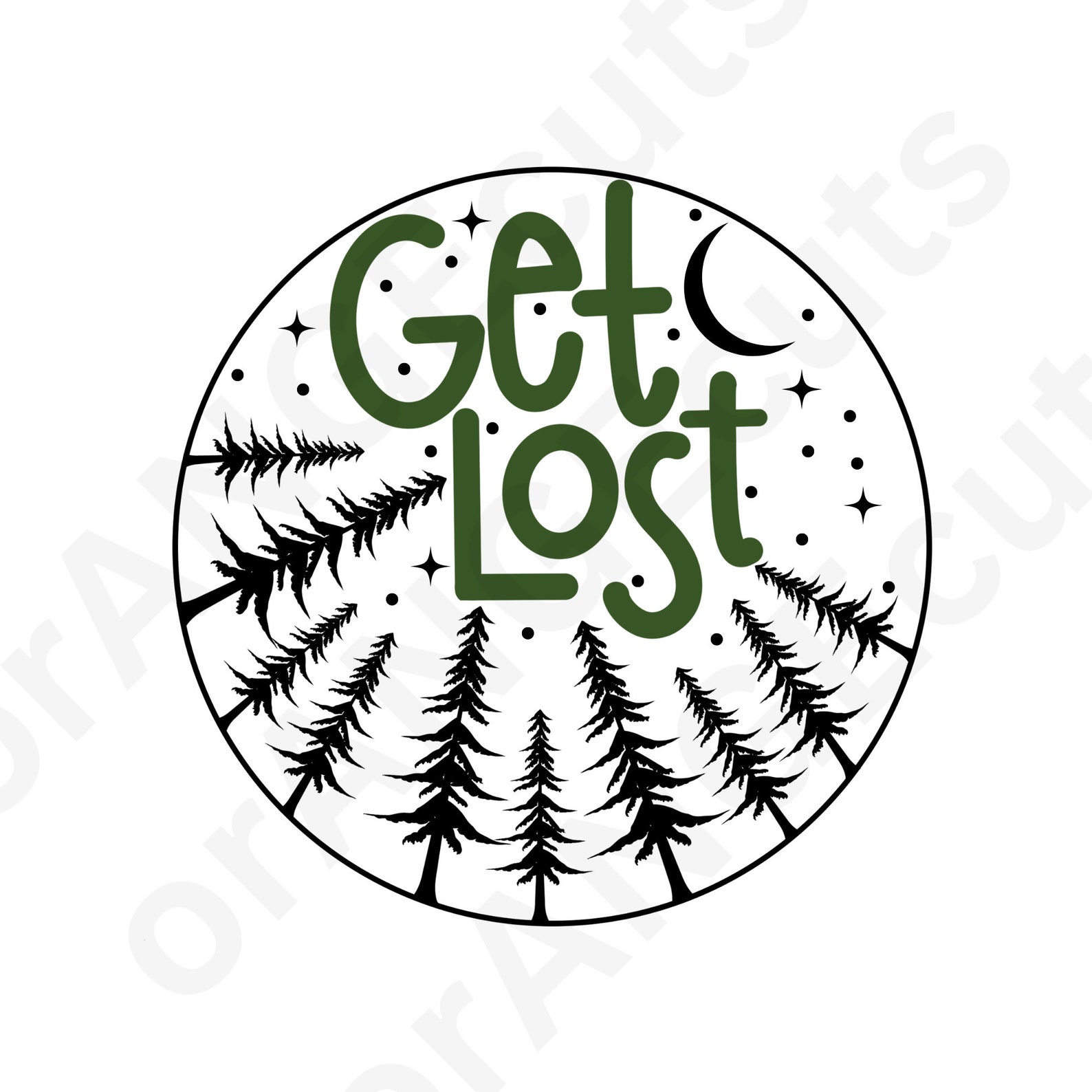 Get Lost Svg, Get Lost and Find Yourself Svg, Wander Svg, Nature Svg ...