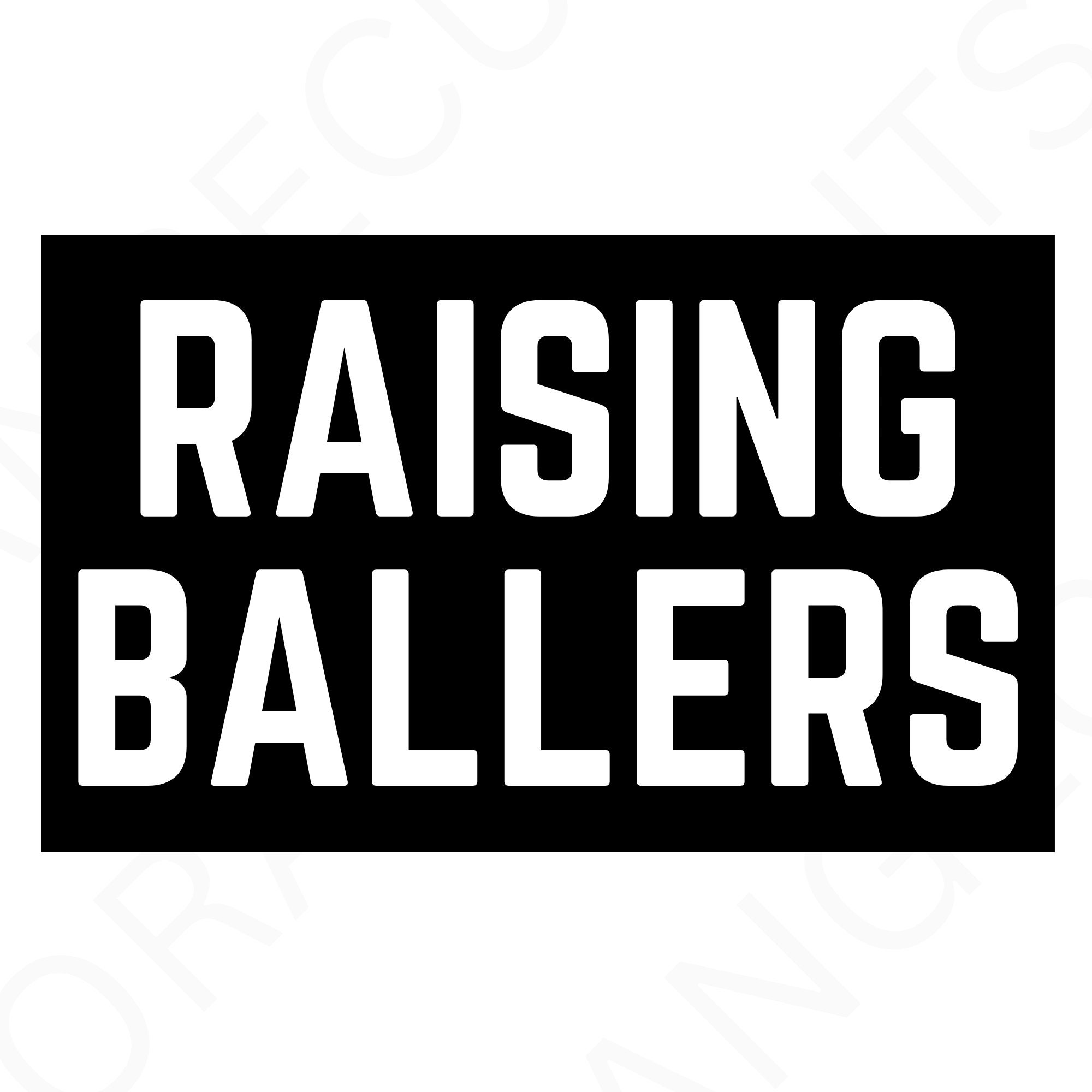 Raising Ballers SVG Raising Ballers PNG Raising Ballers Decal, Boy Mom ...