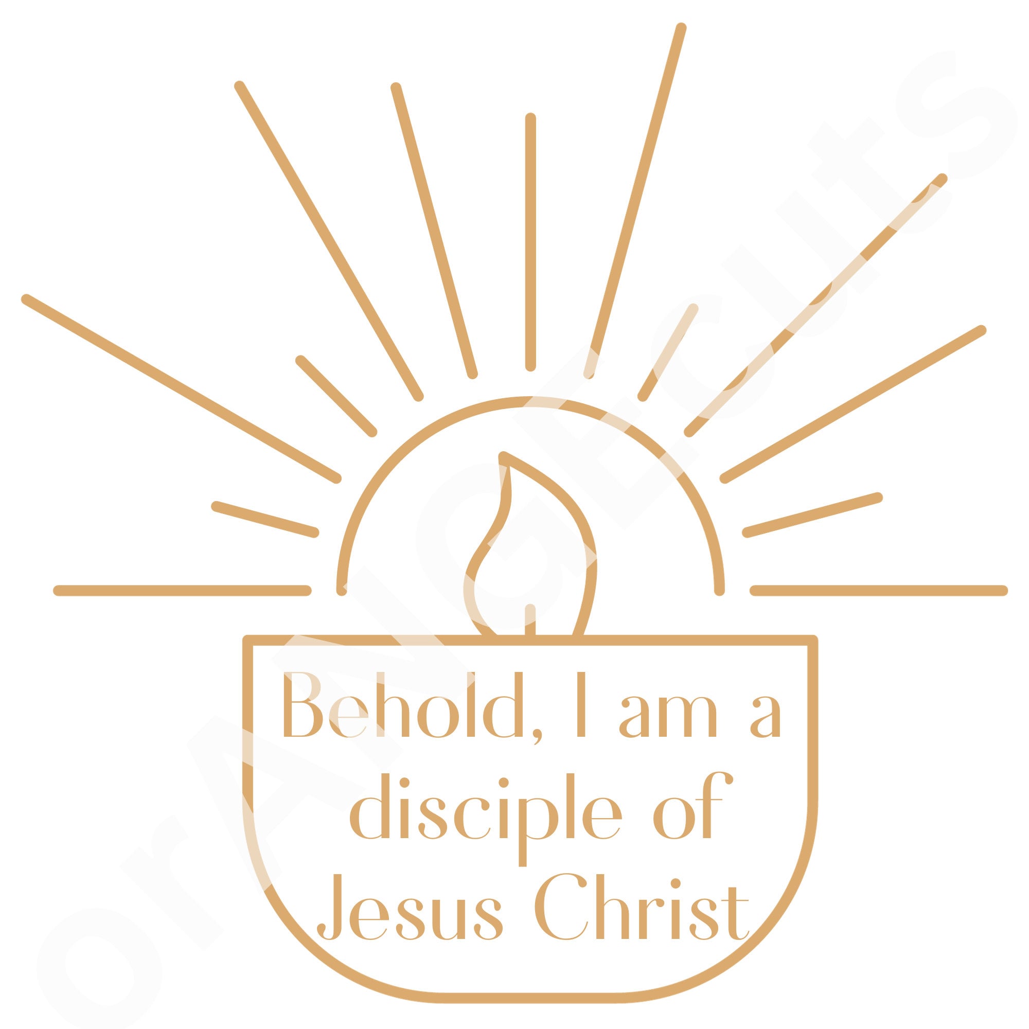 I Am a Disciple of Jesus Christ SVG, Youth Theme SVG, Youth Theme 2024 ...
