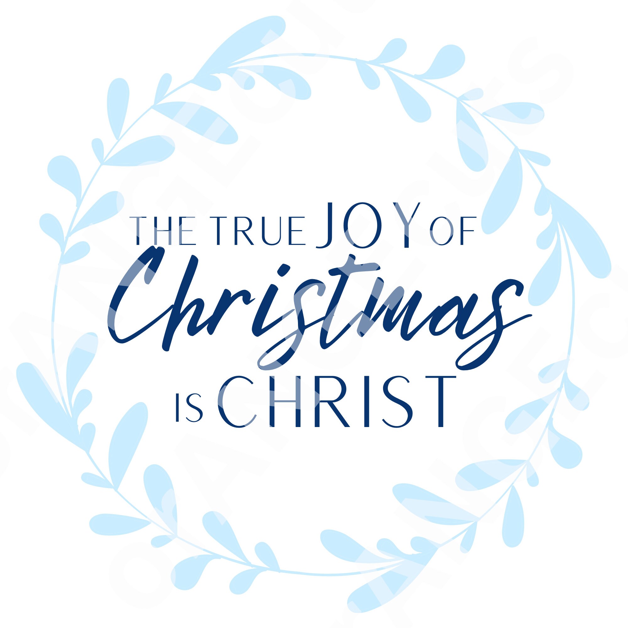 The True Joy of Christmas is Christ, Christmas SVG, Christ in Christmas ...