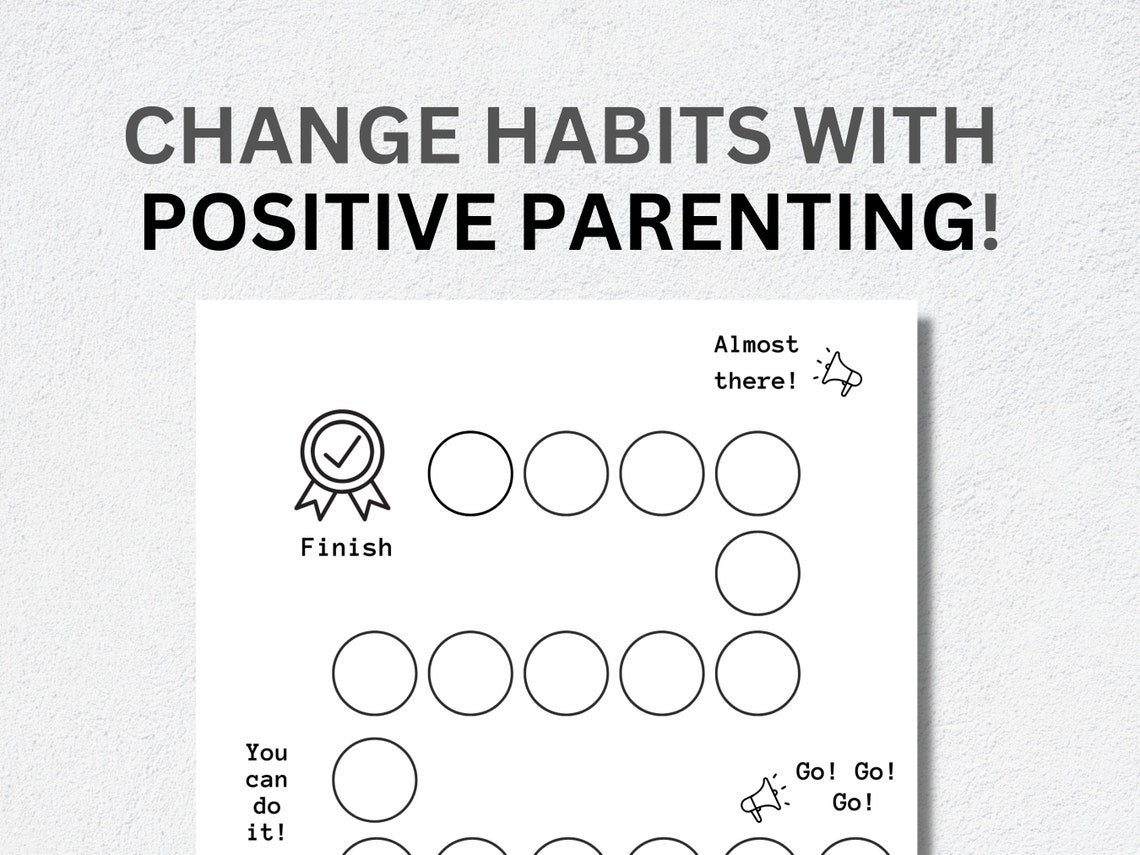 Kids Reward Chart Printable Routine Sticker Chart Teen Reward Chart ...