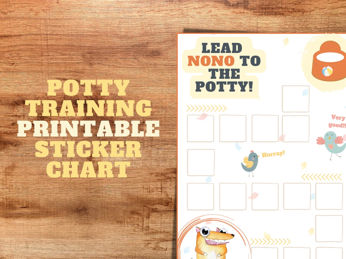 Potty Training Chart Printable Potty Certificate, Kids Motivation ...