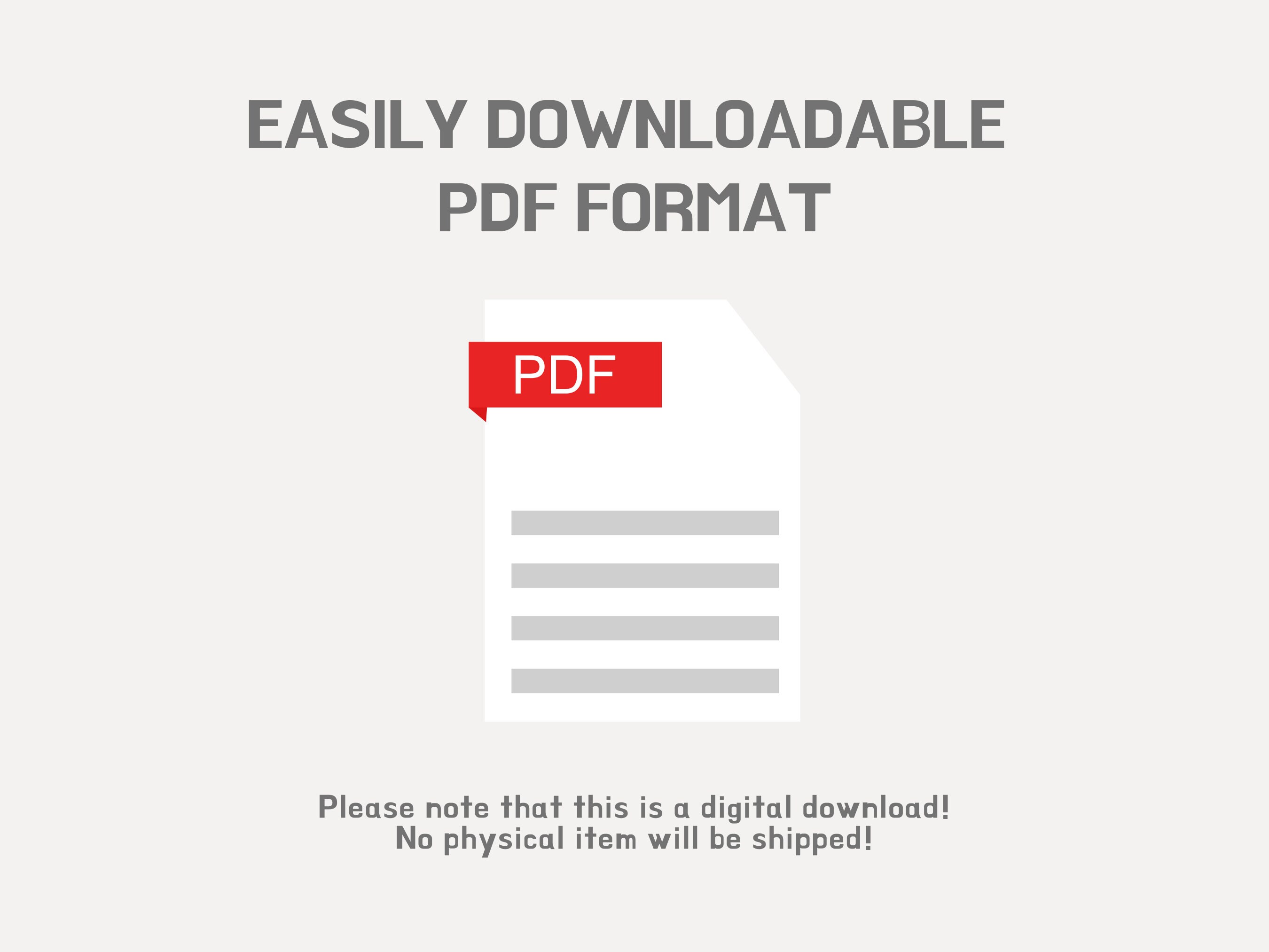 Blank to Do List for Kids Printable Planner Checklist With Cute Animal ...