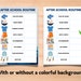 Kids After School Routine Charts With Stickers Cute Printable Checklist ...