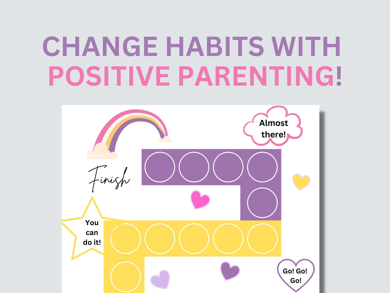 Kids Reward Chart Printable Routine Sticker Chart Potty Training ...