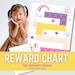 Kids Reward Chart Printable Routine Sticker Chart Potty Training ...