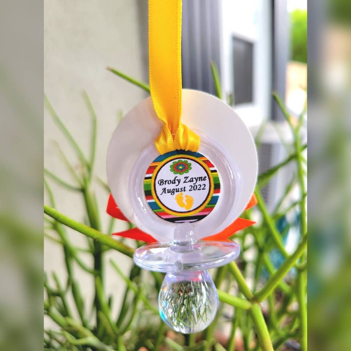 12 Baby Boy Fiesta Themed Pacifier Necklaces Favors Baby - Etsy