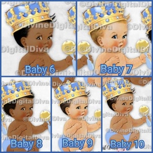 12 Baby Boy Light Blue Prince Teddy Bear Prince Themed - Etsy