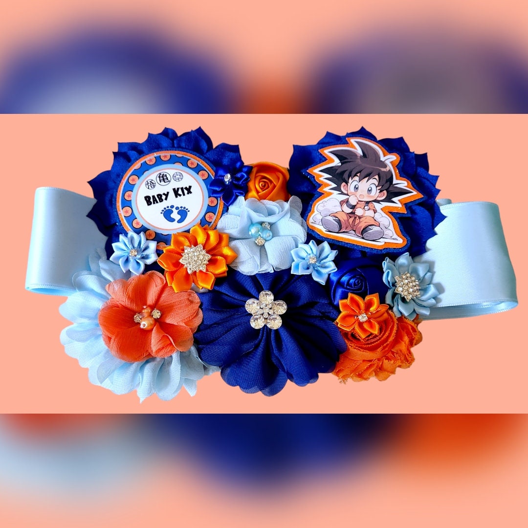 Baby Boy Light Blue Anime Baby or Anime Chibi Themed Baby Shower Mommy ...