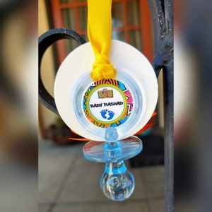 12 Baby Boy Prince Fresh 90s Hip Hop Themed Pacifier Necklaces Favors ...