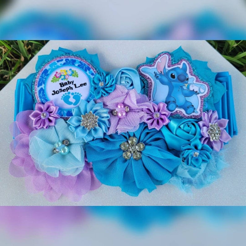 Baby Boy Lavender Hawaiian Alien Themed Baby Shower Mommy - Etsy