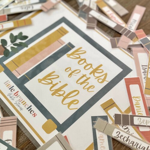 Books of the Bible Worksheet Homeschool Sunday School - Etsy