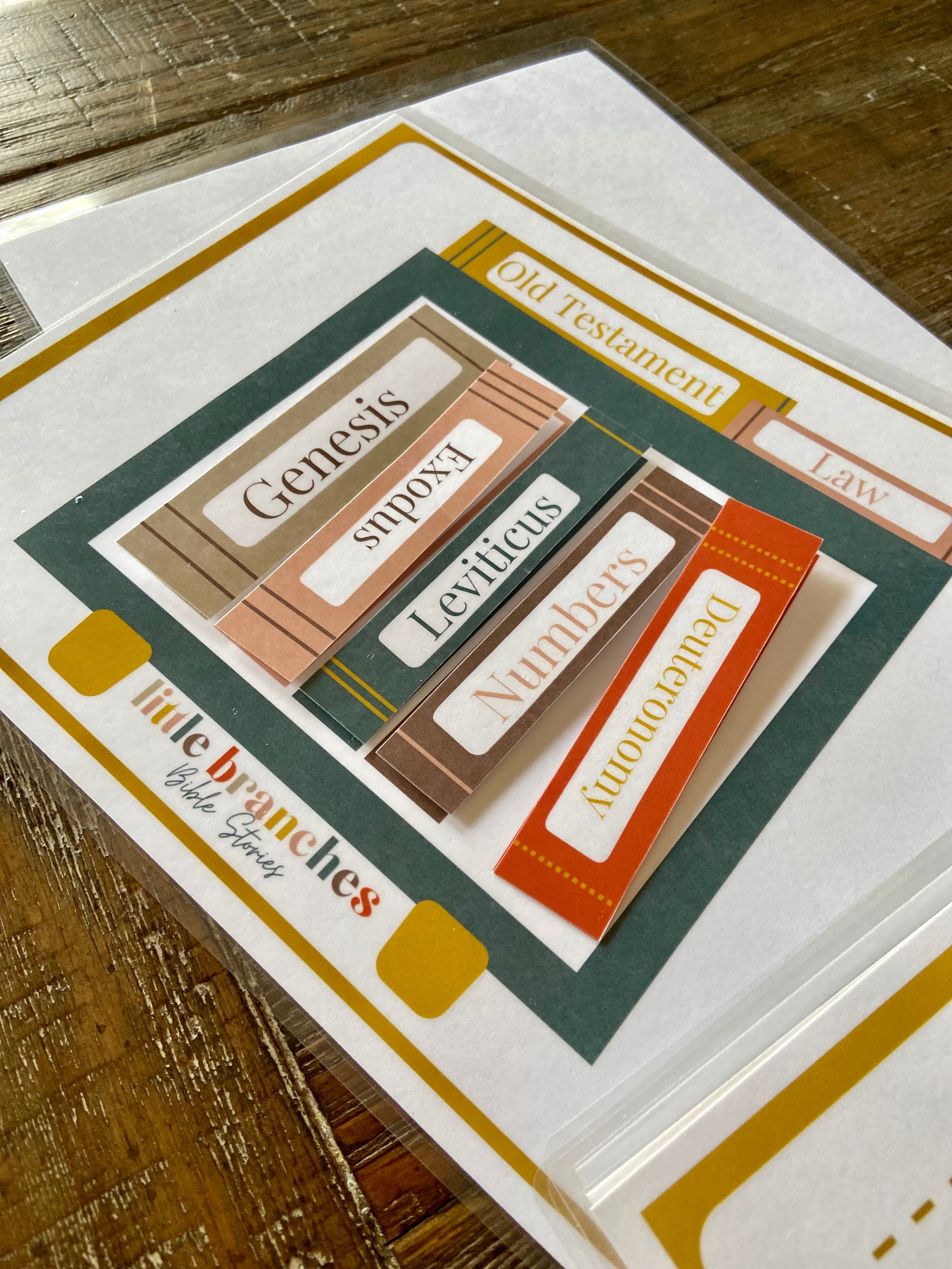 Books of the Bible Printable Workbook: Homeschool Sunday School (PDF ...