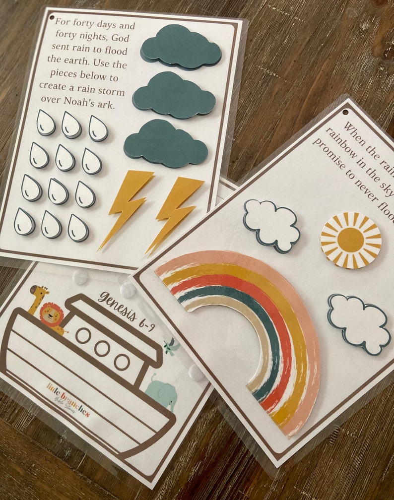 Noah's Ark Bible Activity Homeschool Printable Sunday - Etsy