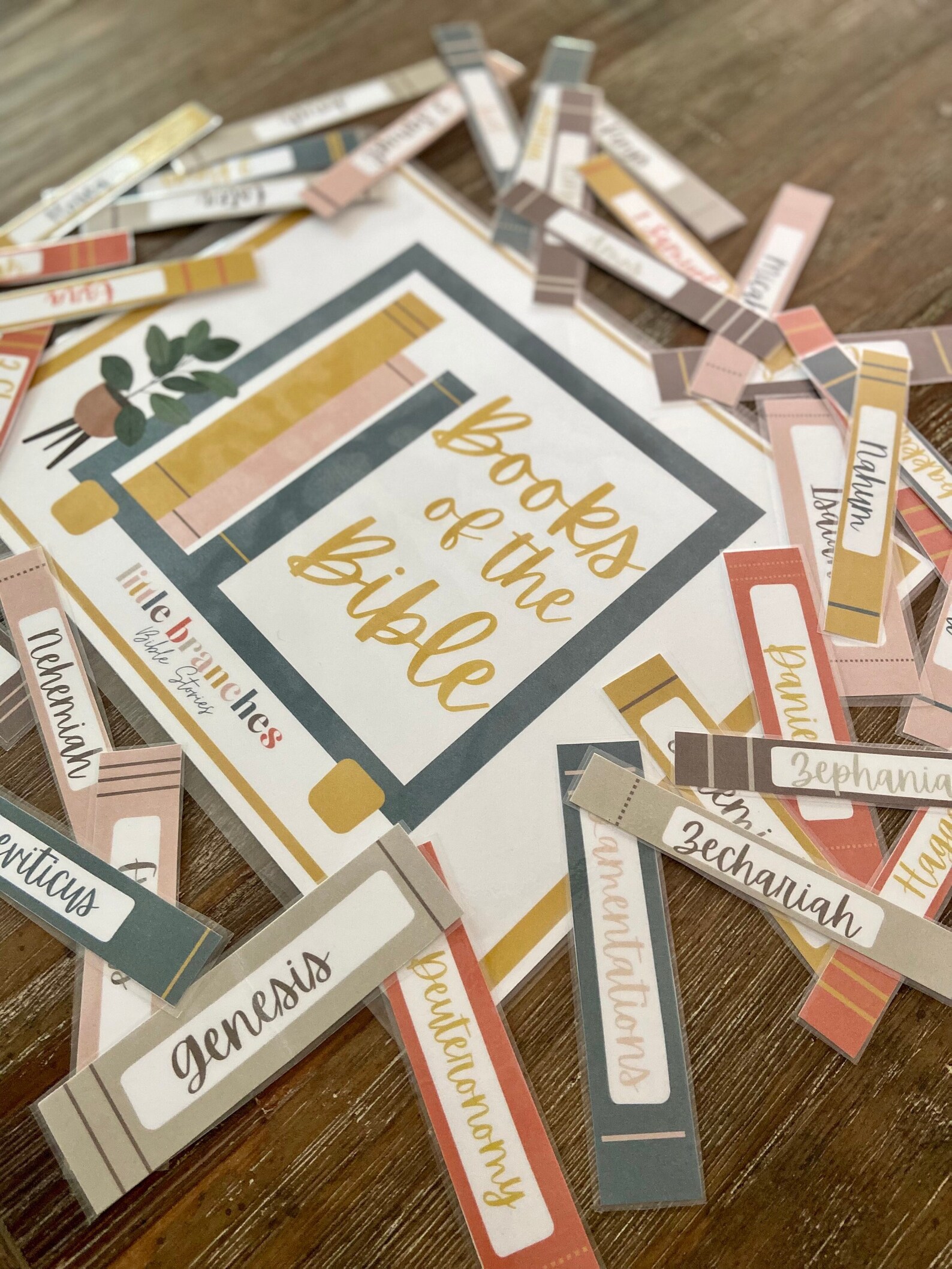 Books of the Bible Printable Christian Homeschool Printable - Etsy