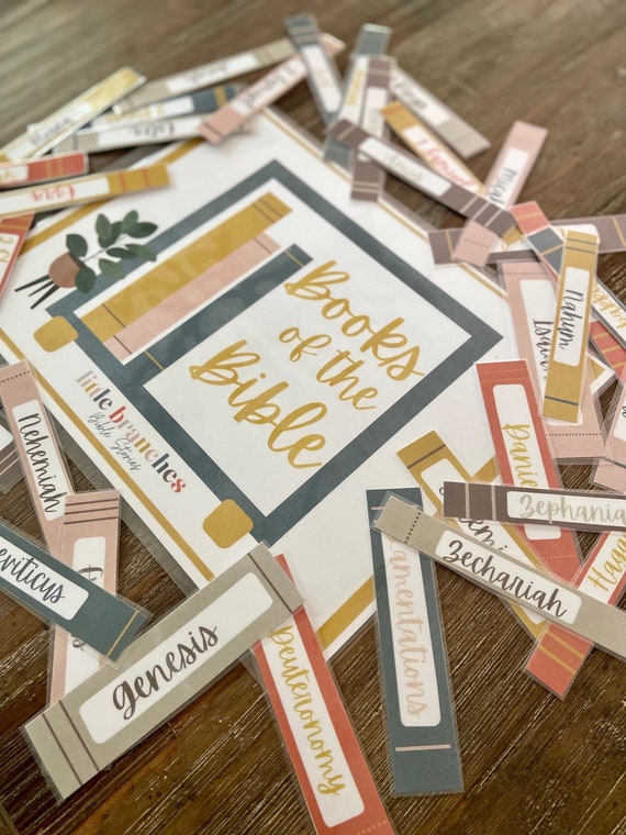 Books of the Bible Printable Christian Homeschool Printable - Etsy