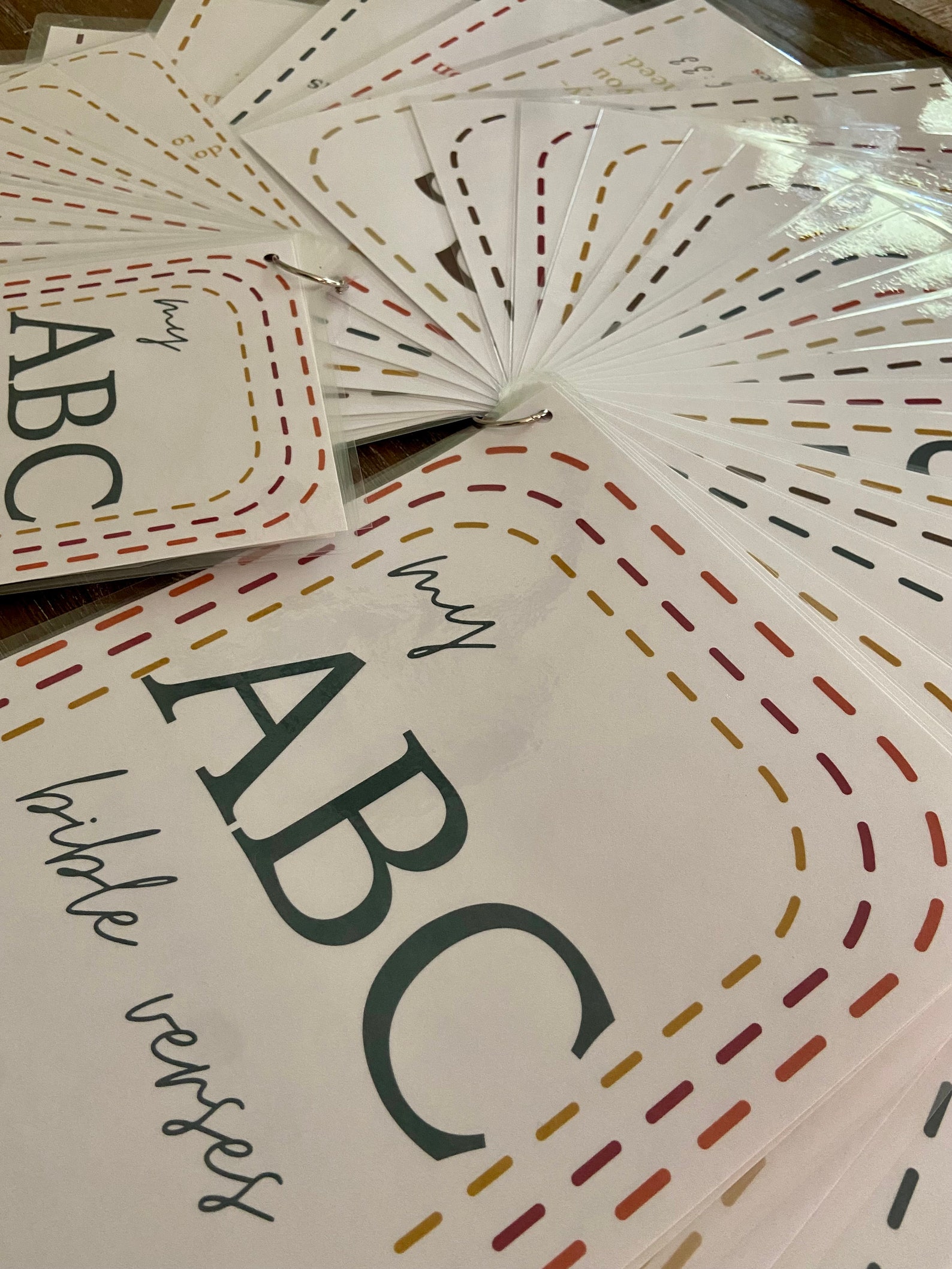 ABC Bible Verse Flashcards, ABC Bible Verse Memory Cards, Children's ...