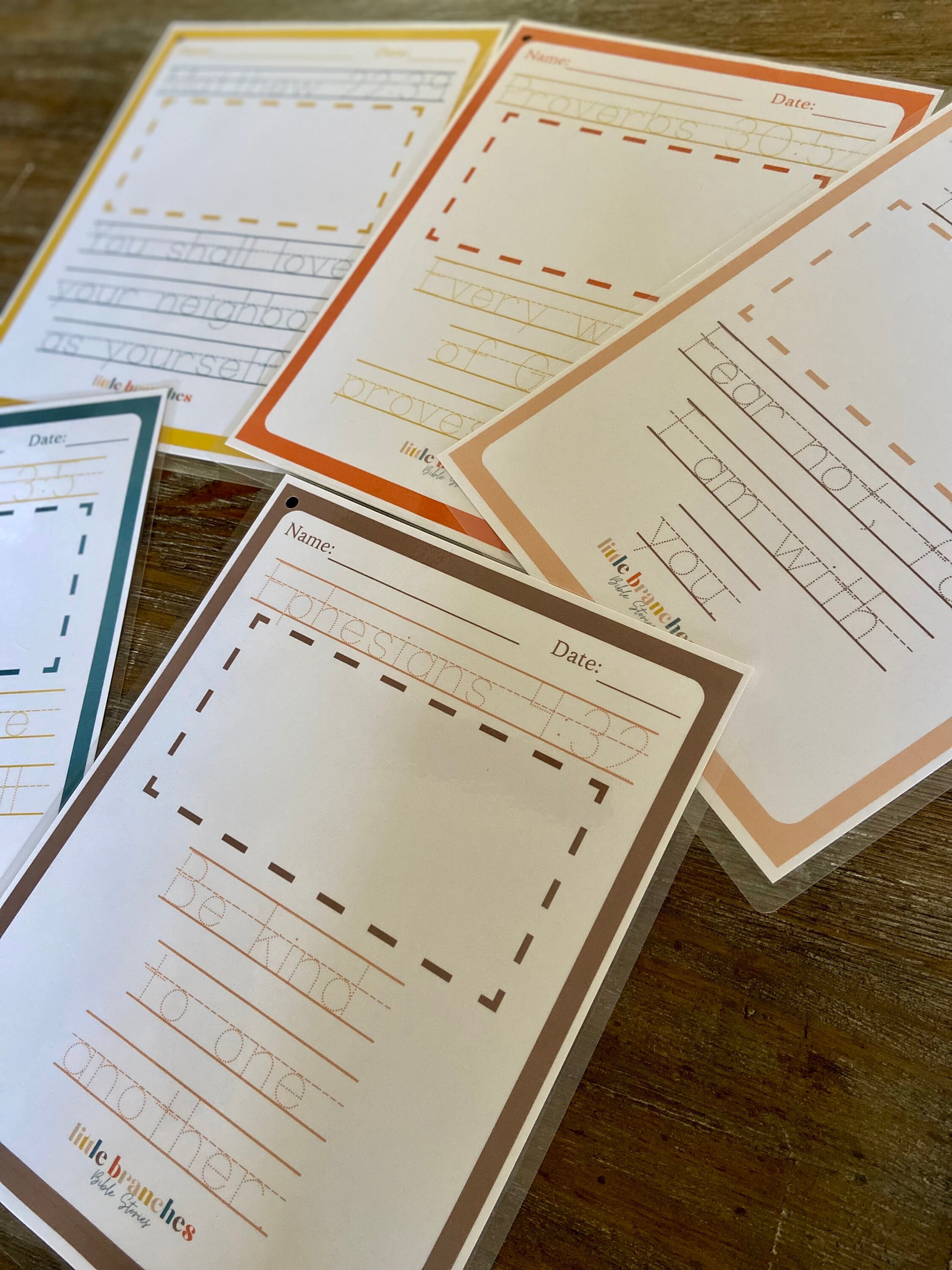 Bible Verse Tracing Pages Scripture Tracing Pages Kid's - Etsy