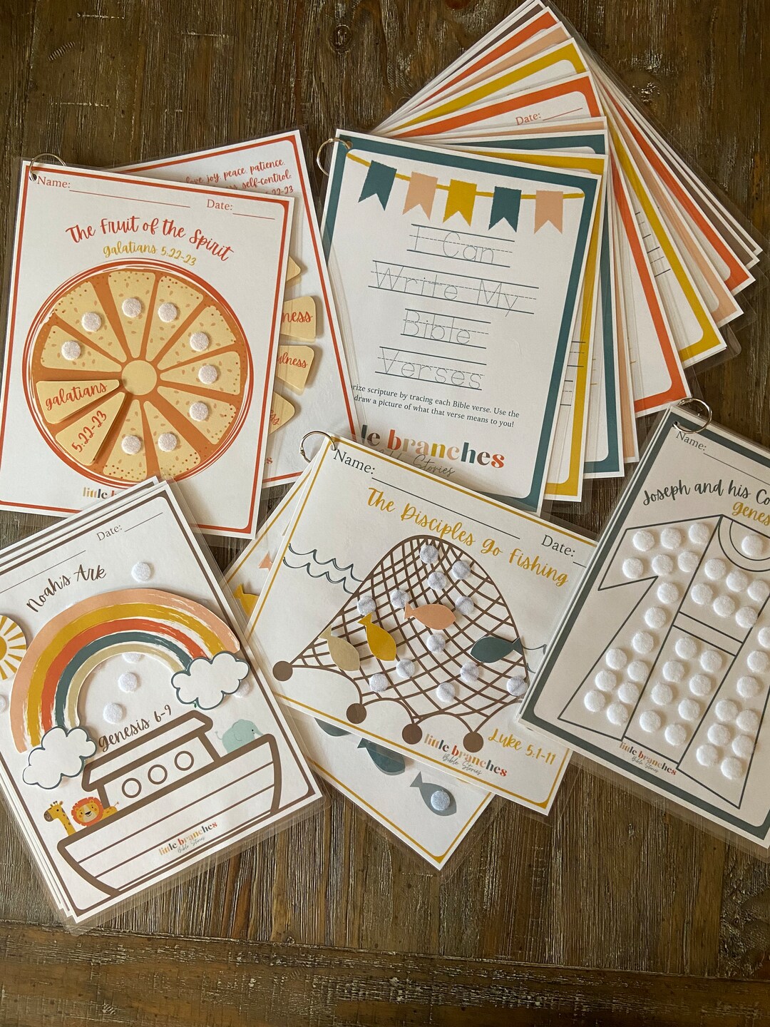 Bible Story Activity Bundle: Noah's Ark, Joseph's Coat (digital ...