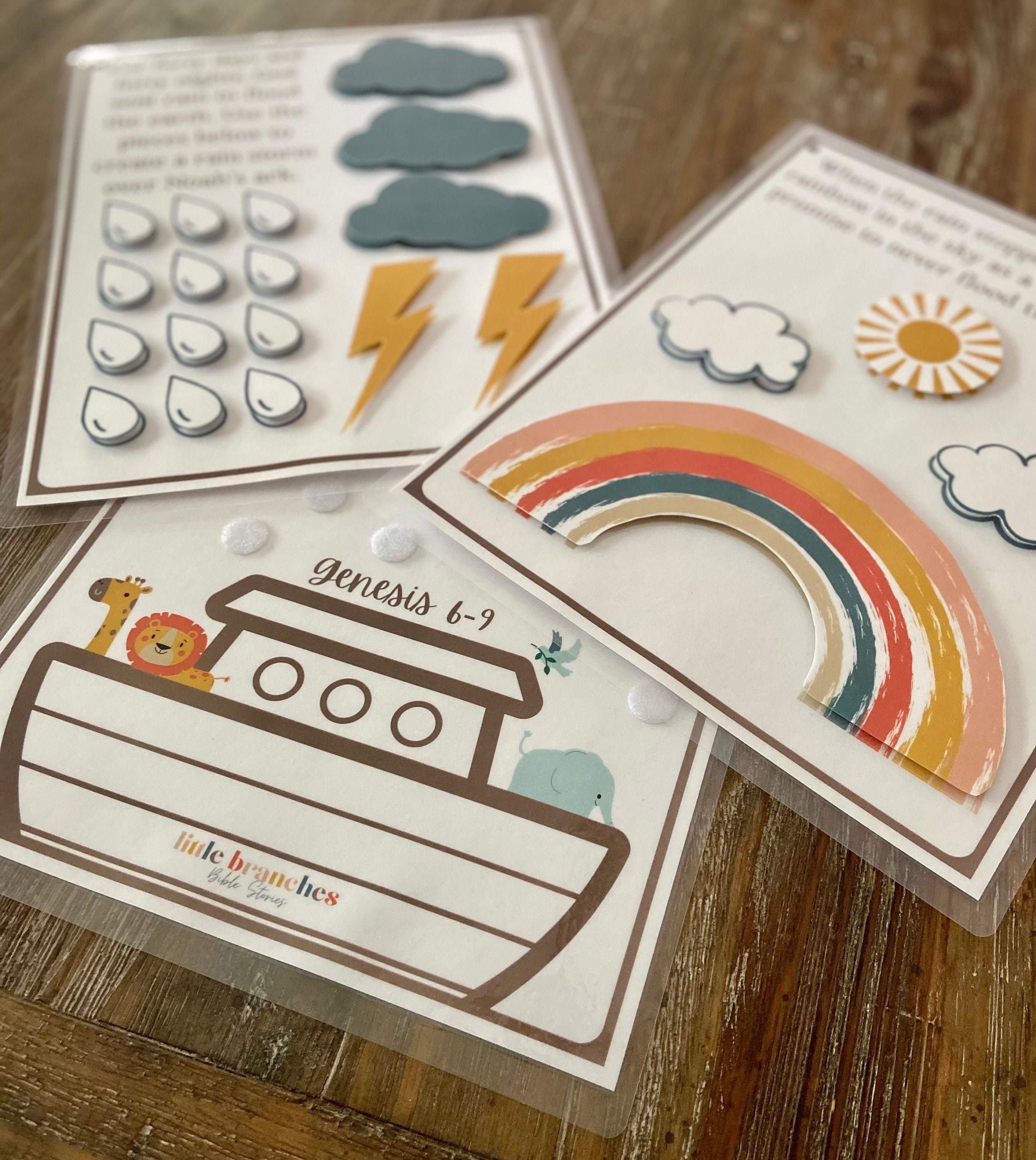 Noah's Ark Bible Activity Homeschool Printable Sunday - Etsy