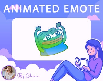 Pepe Emote Discord - Etsy