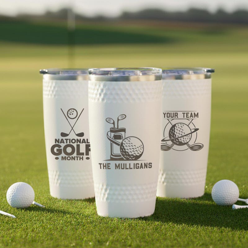 Golf Tee With Cup Logo - Etsy