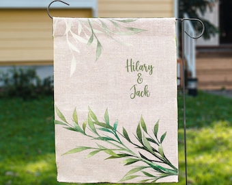 Wedding Garden Flag - Etsy