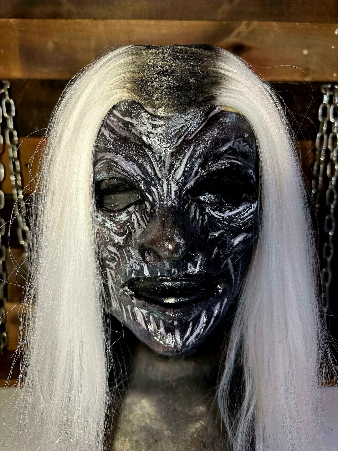 Withered Wanderer - Half Mask - Etsy